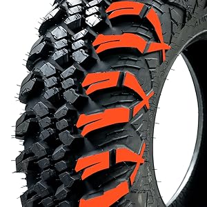 Amazon.com: Ocelot Aurora 32x10x14 UTV Tires All Terrain, Durable 8-Ply Radial Construction and ...