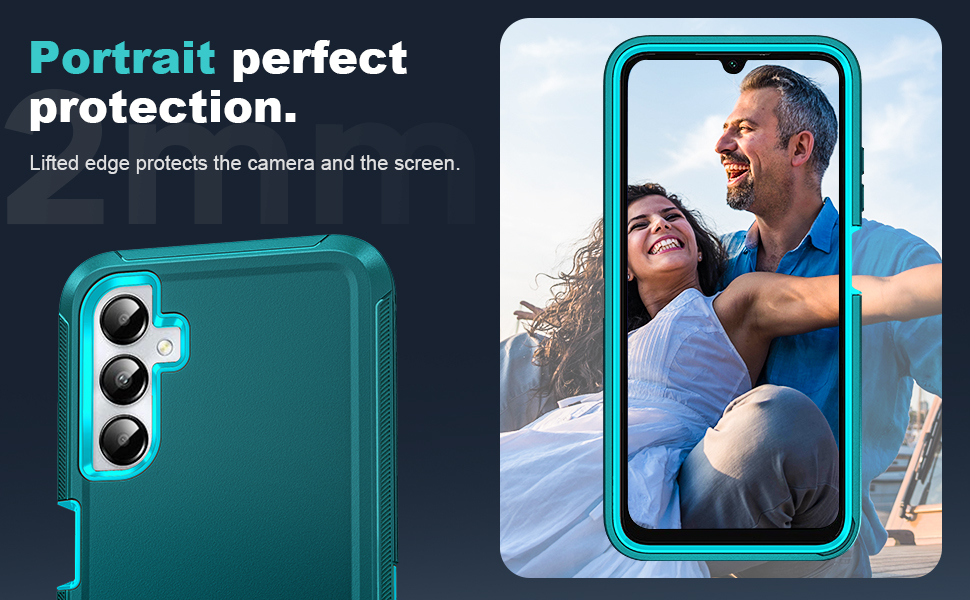 Amazon.com: LeYi Compatible for Samsung Galaxy A05S Case: Samsung A05S 4G Cover with 2Pcs ...