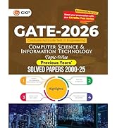Buy GKP GATE 2026 Computer Science and Information Technology Guide ...