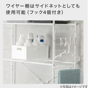Amazon.co.jp: ニトリ(NITORI) 洗濯機ラック DK003 ホワイト 幅65~95×奥行52×高さ186cm 8530773 : 産業・研究開発用品