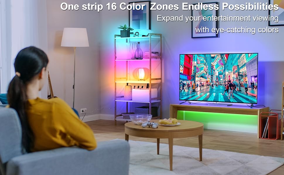 Cozylady 10M USB Led Light,Smart Bluetooth RGB Light with APP Control ...