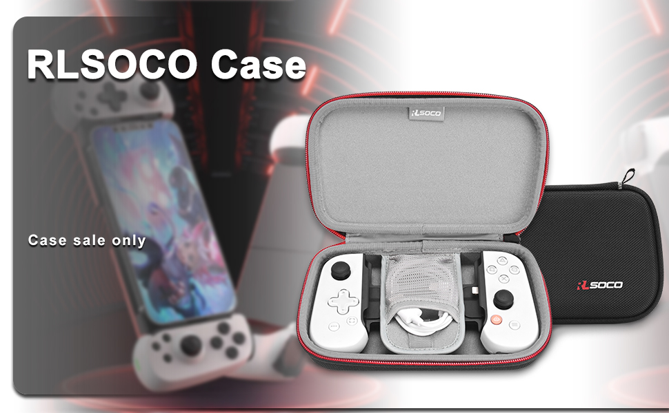 RLSOCO Carrying Case Compatible with Backbone PRO/ Backbone One 2nd Gen/One PlayStation Edition ...