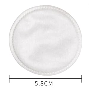 Amazon | YOYOSOFT コットン ふきとり用 丸型 コットンパフ 化粧水用 2面3層構造 300枚(100枚x3個) メイク落とし ネイル落とし 化粧コットン 毛羽立たない スキン ...