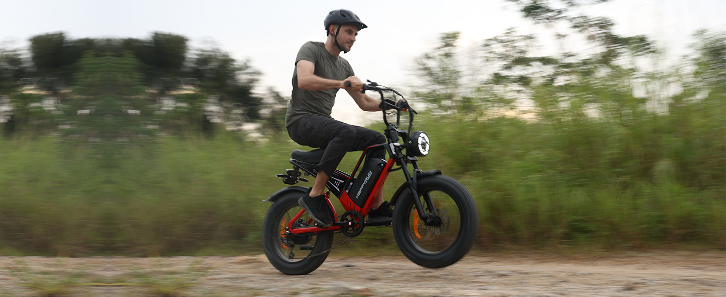 Amazon.com : HAPPYRUN 2000W Electric Bike for Adults, 48V 25Ah Removable Battery, Up to 35MPH ...