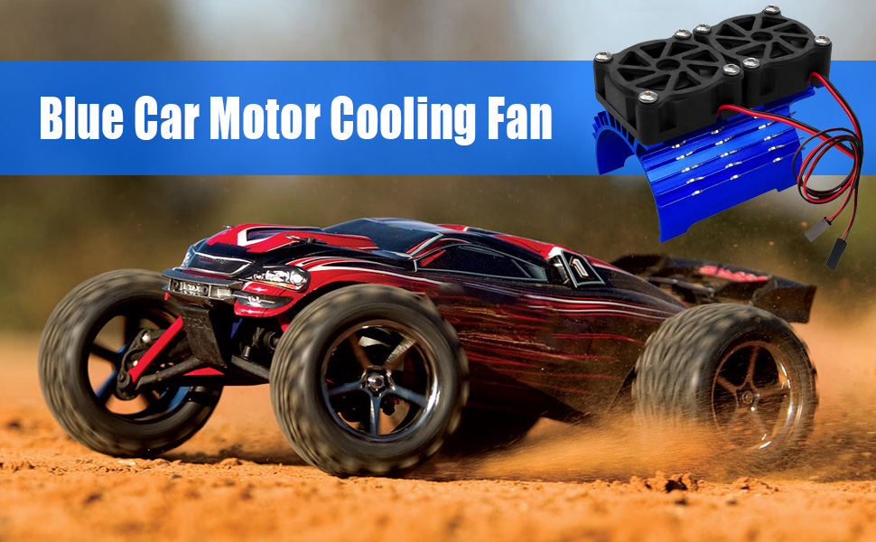 Amazon.com: Cooling Fan 30mm 28000rpm, RC Car Motor Fan with Alluminum Heatsink 540 550 3650 ...