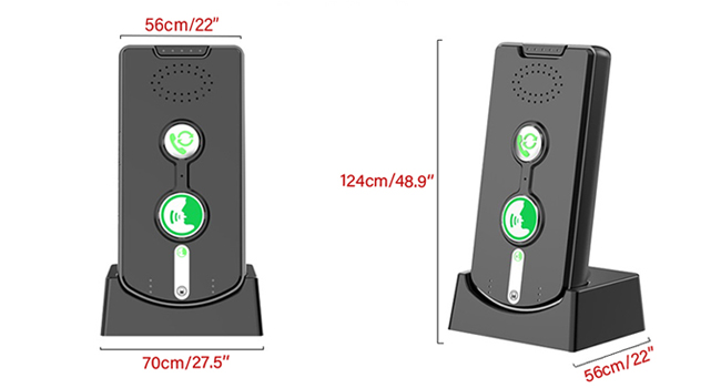 Amazon.com: 2 Way Intercom [2025 Upgrade], Wireless Intercom System for ...