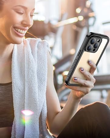 Amazon.com: Oterkin for iPhone 13 Pro Case Waterproof, Phone Case with Built-in Screen Protector ...