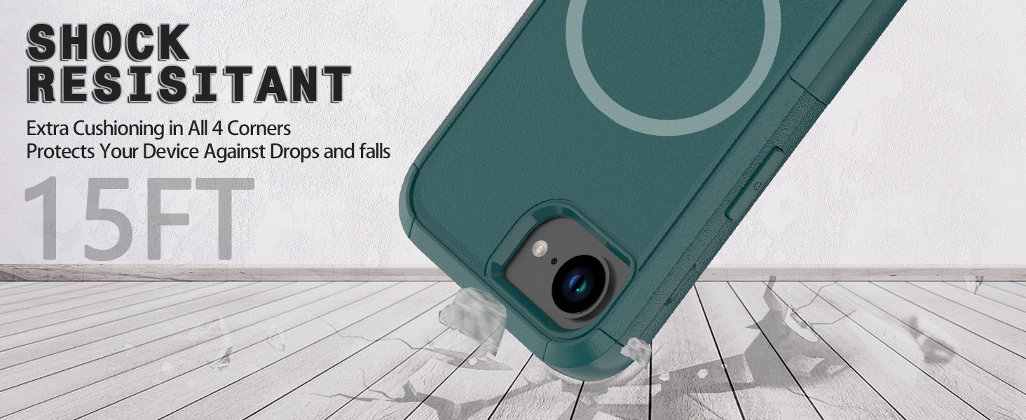 Amazon.com: Diverbox for iPhone 16e Case [Compatible with MagSafe] [Shockproof] [Dropproof ...