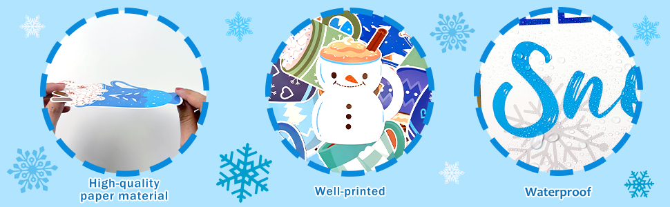 Amazon.com: Winter Hot Cocoa Bulletin Board Set Winter Christmas ...