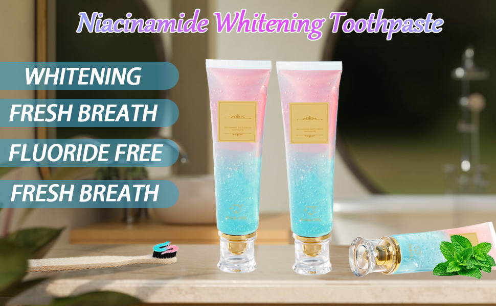 Amazon.com: 2PCS Niacinamide Whitening Toothpaste - Triple Whitening Niacinamide Toothpaste ...