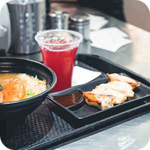 Amazon.com: HEIHAK 10 Pack Plastic Fast Food Tray, 14x10 Inch Plastic ...