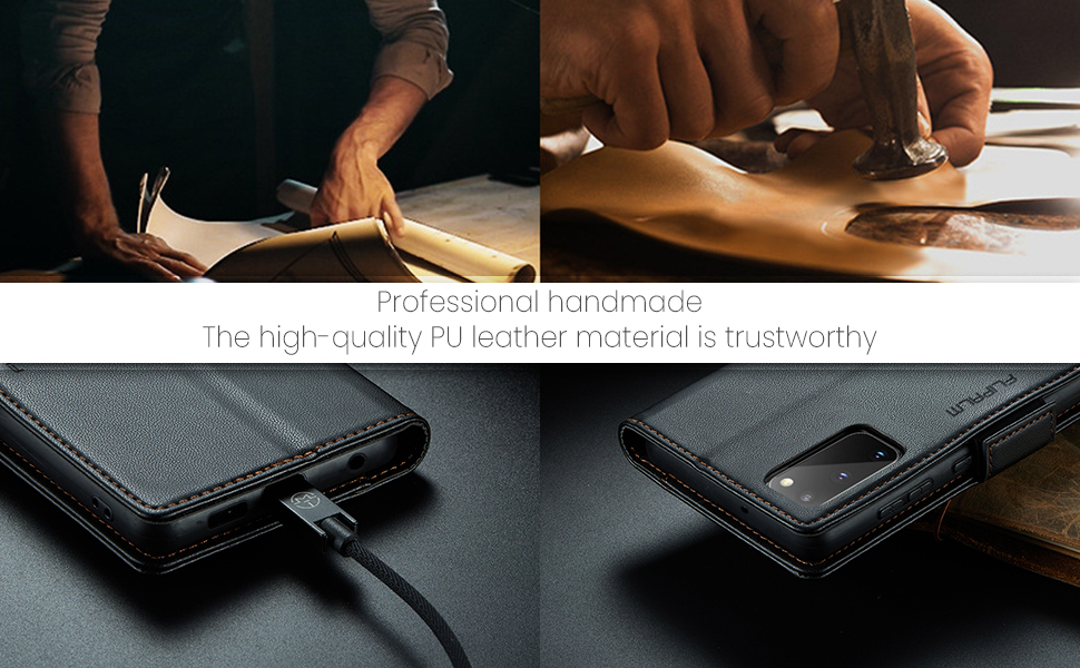 Amazon.com: FLIPALM for Samsung Galaxy S20 6.2"(Non S20+/S20 Utra) Wallet Case with RFID ...