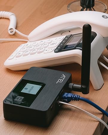 Amazon.com: ATEL V810A 4G LTE Fixed Access Router w/Battery & Antenna | LTE Cat-4 | Data Speeds ...