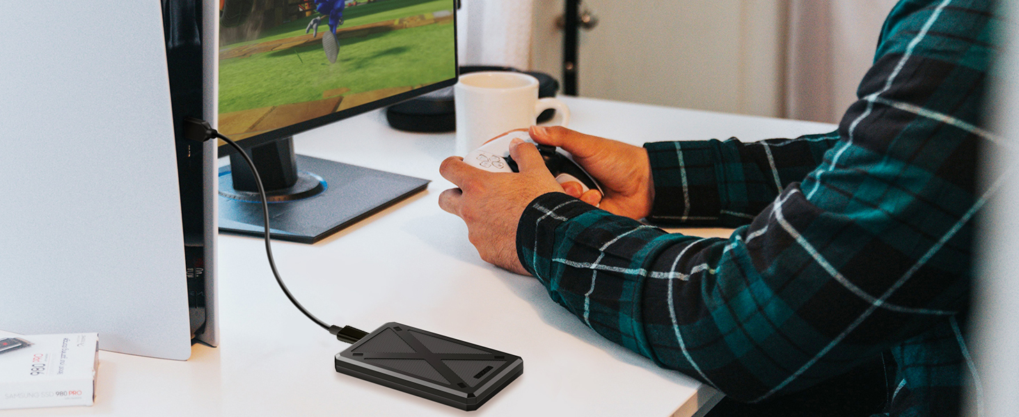 iDsonix Boîtier de Disque Dur 2,5 Pouces 6Gbps USB 3.1 vers SATA III ...