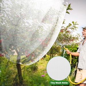 Amazon.com : TMFsode 2 Pack Fruit Tree Netting Cover with Drawstring, 8.2 Ft x 6.5 Ft Blueberry ...