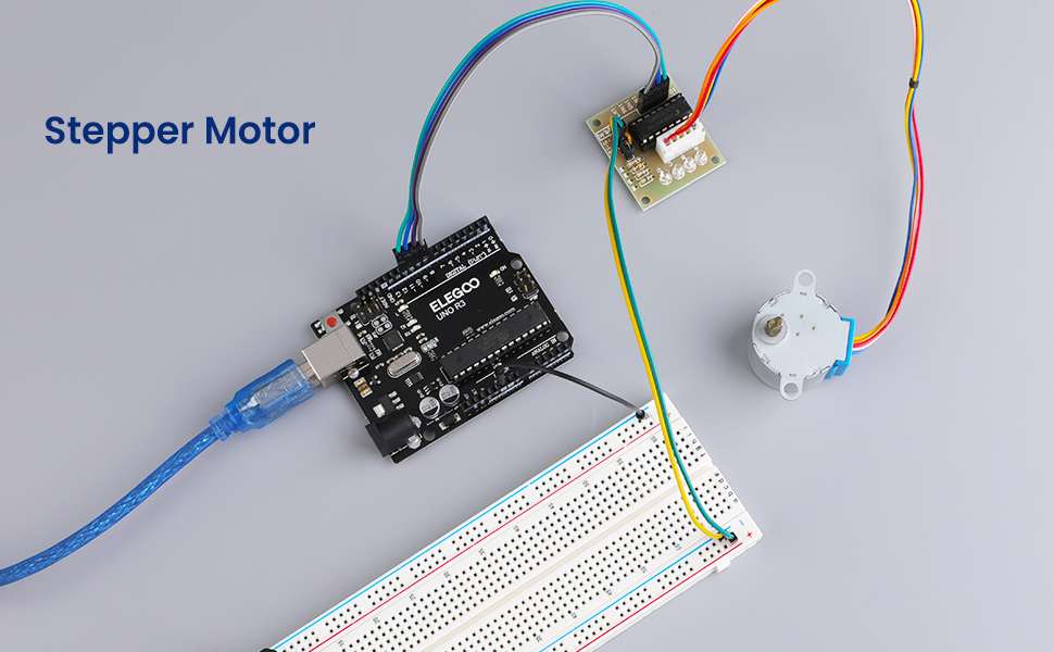 ELEGOO UNO R3 Project Super Starter Kit Compatible with Arduino IDE ...