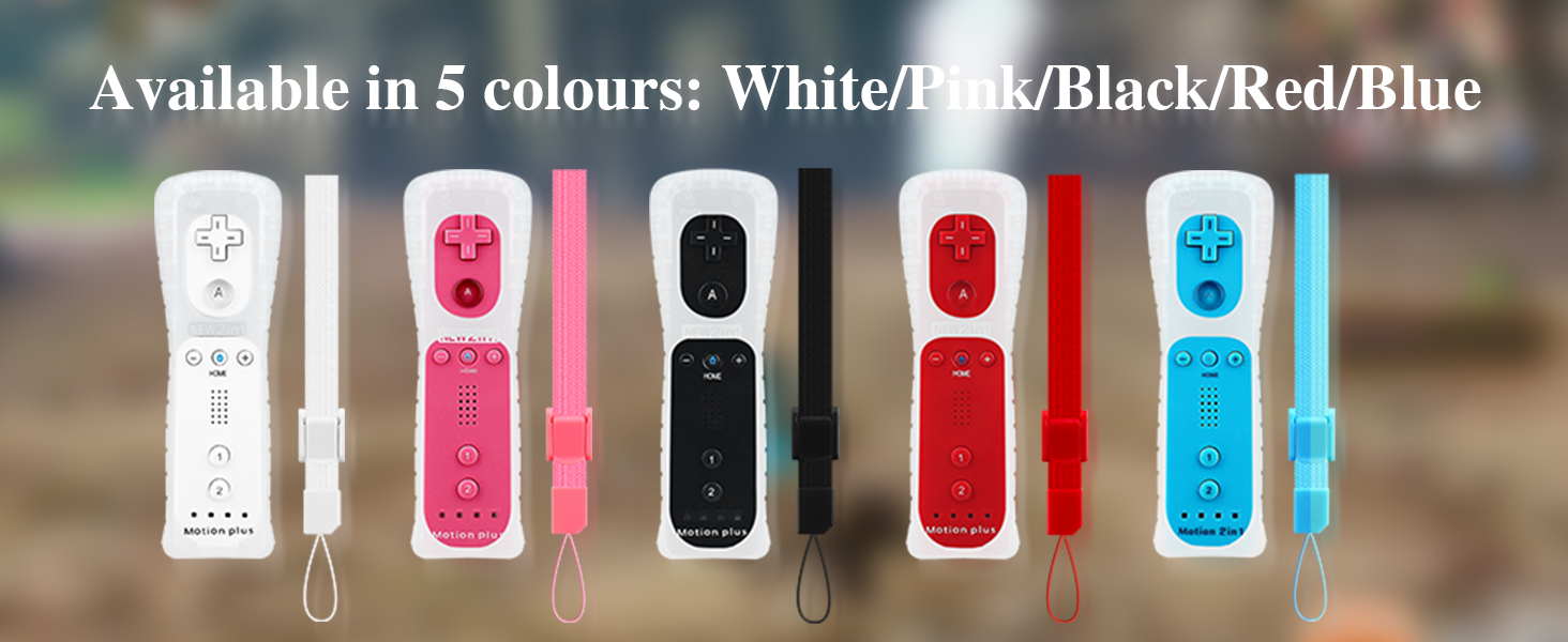 OSTENT 2 in 1 Remote Controller Built in Motion Plus for Nintendo Wii ...