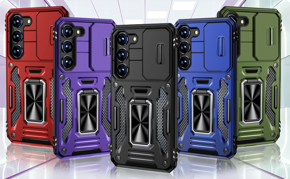 Amazon.com: BaHaHoues for Samsung Galaxy S23 Case with Slide Camera Cover for Samsung S23 Case ...