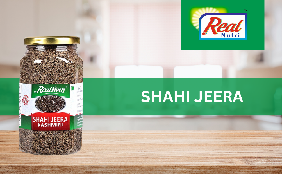 VT Real Nutri Shahi Jeera Kashmiri/Shah jeera/Caraway seeds/black cumin/Afghani Whole Shahi ...