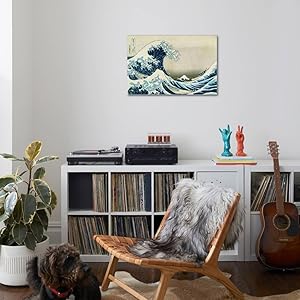 Amazon.com: Trends International Godzilla - Great Wave Wall Poster, 22. ...