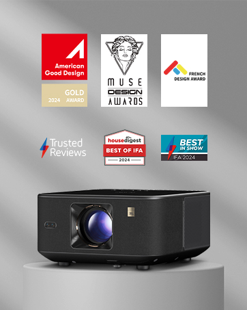 Yaber PROJECTOR K3 Smart Projector with GTV, 30W Speaker Sound by JBL, Dolby Audio, Home/Outdoor ...