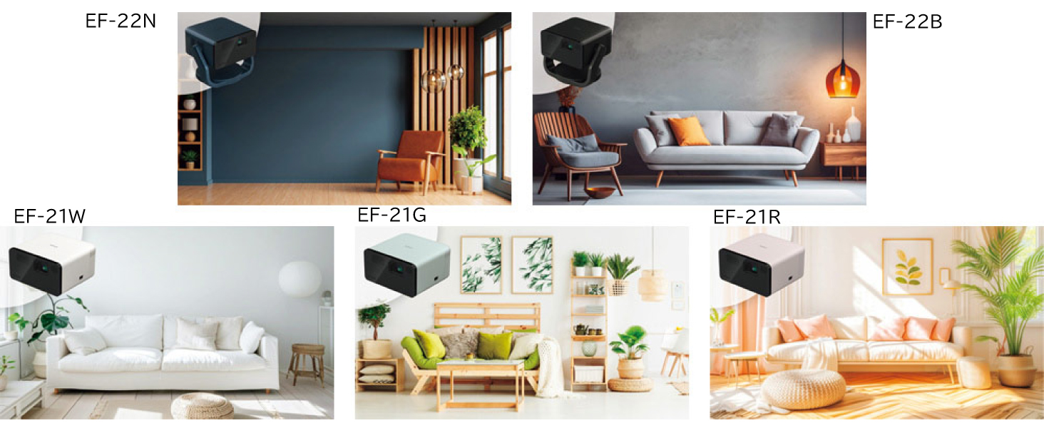 Amazon.co.jp: 【2024年発売】エプソン ドリーミオ ホームプロジェクター EF-21W Full HD 1000lm Google TV™搭載 家庭用 小型 ホームシアター ...