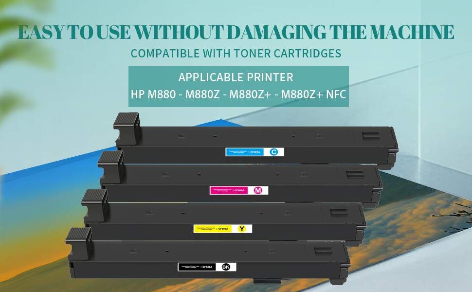 Amazon.com: SAIDING 827A Toner Cartridge Remanufactured CF300A CF301A CF302A CF303A Toner ...