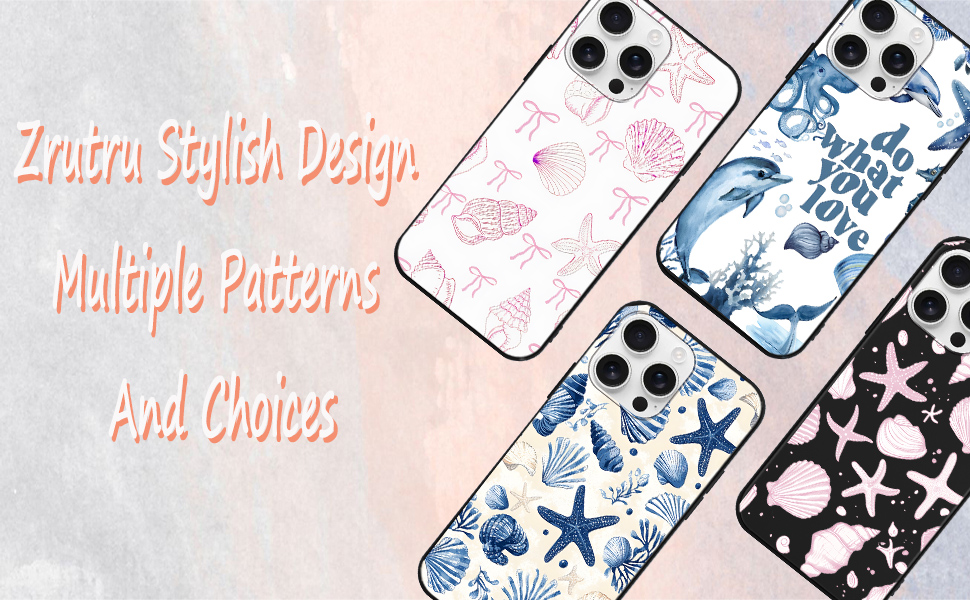 Amazon.com: Zrutru 2 Pack Cute Bow Shell Phone Case for iPhone 12/12 Pro 6.1",Girly Ribbon ...