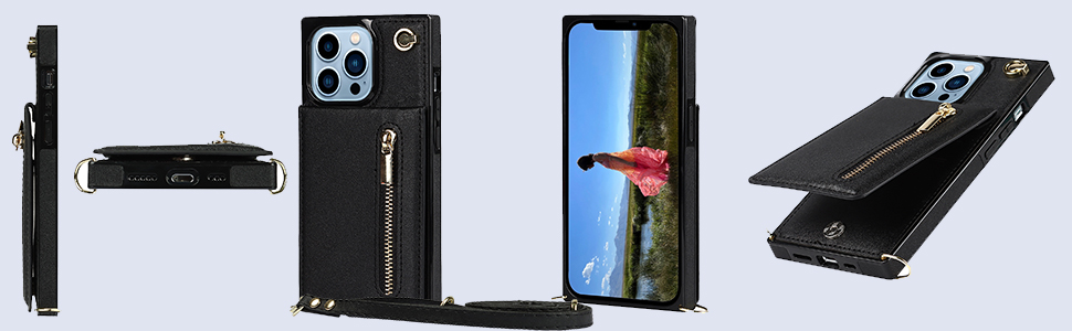 Amazon.com: Ephoou Crossbody Wallet Case for Samsung Galaxy S22+ Plus (Not S22) with Card Holder ...