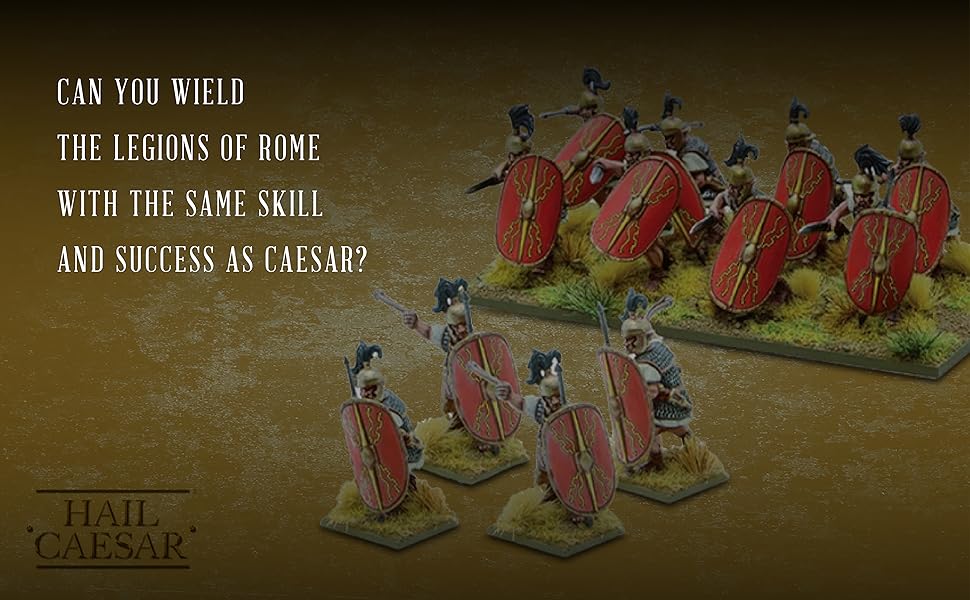 Amazon.com: Wargames Delivered - Warlord Games Hail Caesar Caesar's Gallic Wars Army Starter Set ...