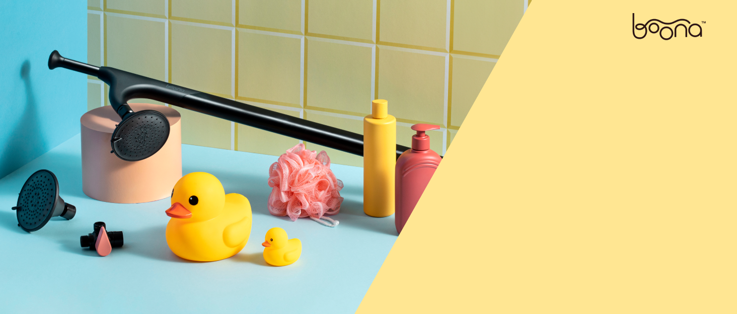 BOONA Original Tandem Shower as Seen on Shark Tank | Dual Shower Head for Couples | Spa-Like ...