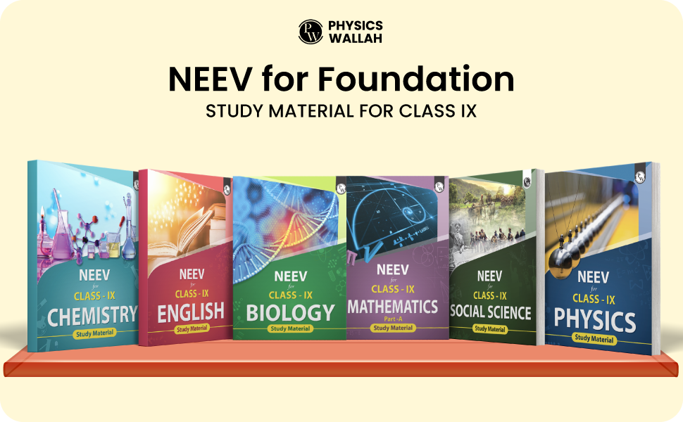 Physics Wallah Neev for Class 9th | Full Course Study Material Set ...