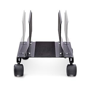 Amazon.com: StarTech.com Computer Tower Cart, Rolling Mobile CPU Caddy on Wheels, Max Load 46 ...