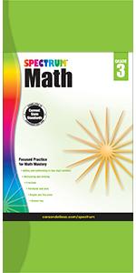Spectrum Math Word Problems Grade 3 Workbook, Ages 8 to 9, 3rd Grade ...