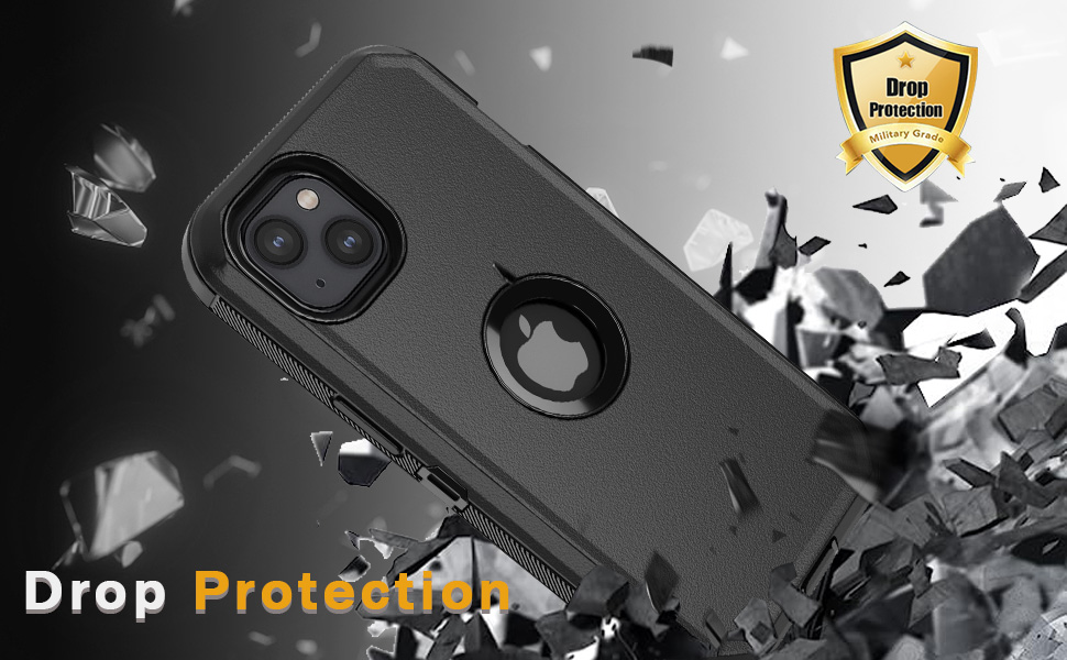 Amazon.com: TASHHAR Phone Case for iPhone 15 Plus Case,Heavy Duty Hard Shockproof Armor ...