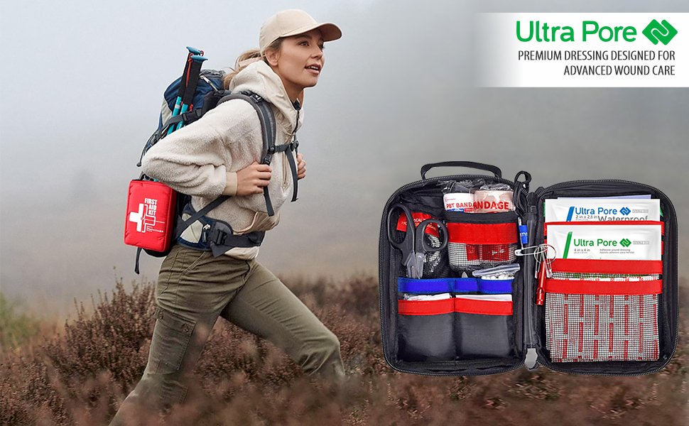 Amazon.com: Medrull Sterile Adhesive Bandages 4 x 4 Ultra Pore Soft - Highly Absorbent Gauze ...