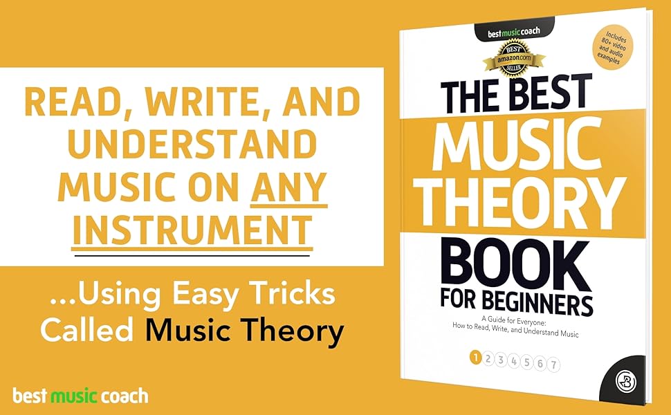 The Best Music Theory Book for Beginners 1: A Guide for Everyone: How ...