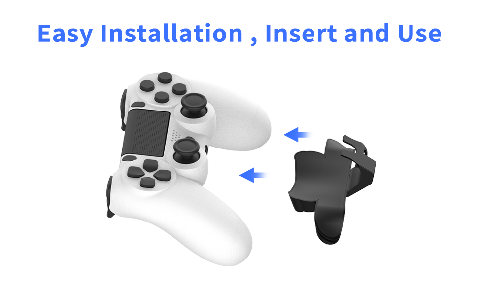 Amazon.com: Paddles for Playstation4 Controller, Game Controllers Back Buttons Attachment for ...