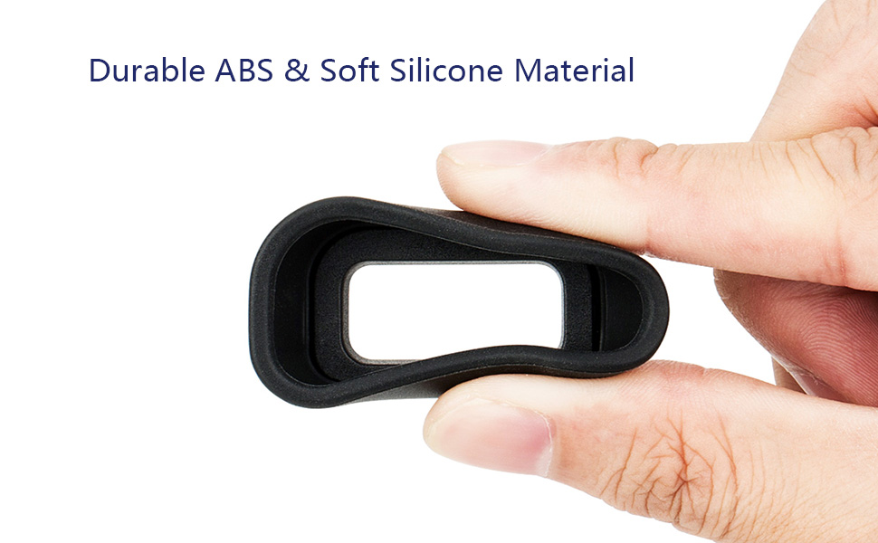 Amazon.com : Kiwifotos Soft Long FDA-EP17 Viewfinder Eyecup Eye Cup Eyepiece for Sony A6400 ...