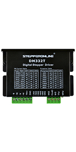 STEPPERONLINE DM556T Digitaler Schrittmotor Treiber 1.8-5.6A 20-50VDC Stepper Motor Driver Für ...