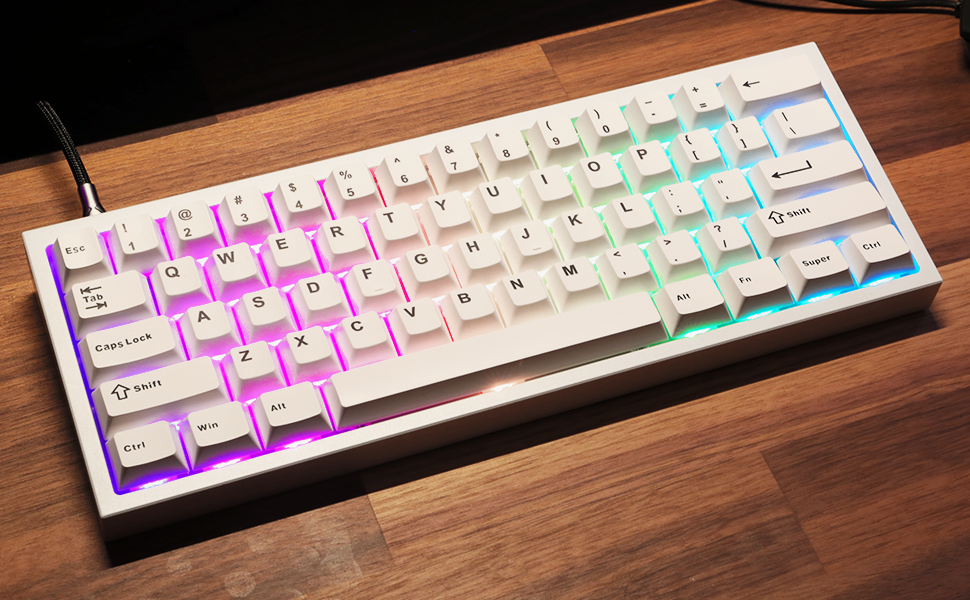 CyberPowerPC Premium 60% RGB Mechanical Gaming Keyboard