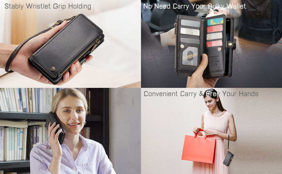 Amazon.com: Defencase for iPhone 11 Pro Max Case, RFID Blocking for iPhone 11 Pro Max Wallet ...