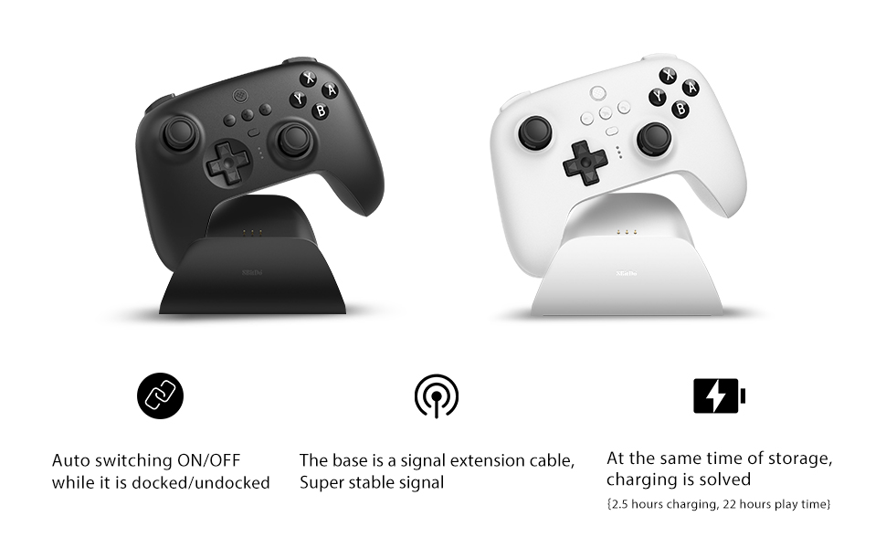 Amazon.com: 8Bitdo Ultimate Bluetooth Switch Pro Controller with ...