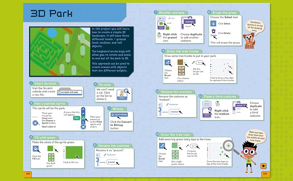 Coding with Scratch - Make 3D Games & Graphics: Take your coding into ...
