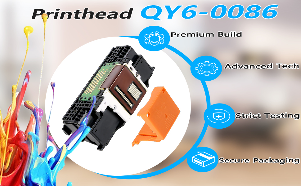 Amazon.com: QY6-0086 Print Head Printhead Replacement Parts Compatible with Canon MX922 IX6840 ...
