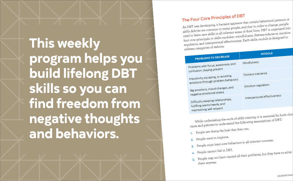 The 12-Week DBT Workbook: Practical Dialectical Behavior Therapy Skills ...