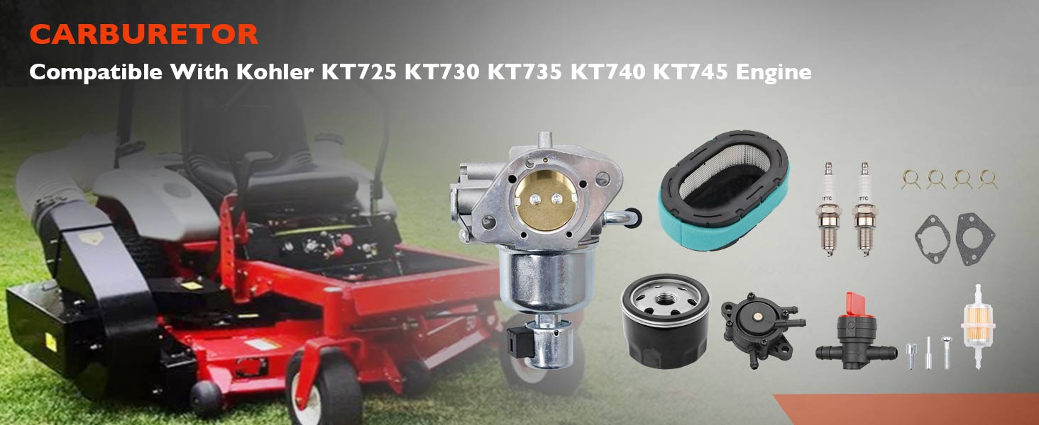 Amazon.com: Carburetor Compatible with Kohler 7000 Series KT725 KT730 KT735 KT740 KT745 22HP ...