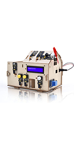 KEYESTUDIO ESP32 Smart Home IoT Kit Compatible with Arduino and Python, Include ESP32 ...