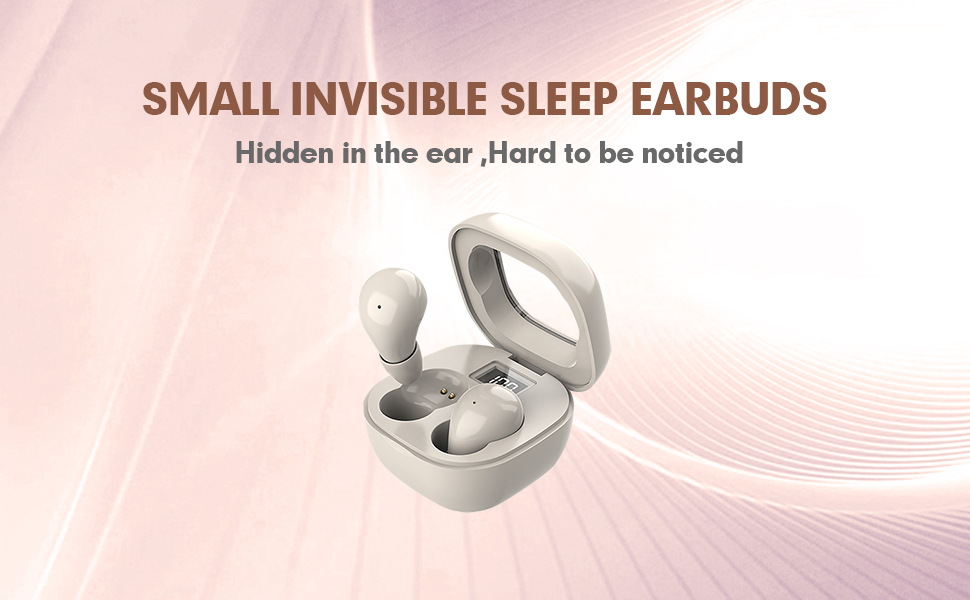 Amazon.com: Wireless Smallest Invisible Earbuds For Sleep Ultra Small ...