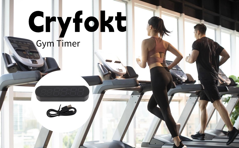 Portable Gym Timer Multifunctional 1000mAh USB Fitness Sports Interval ...